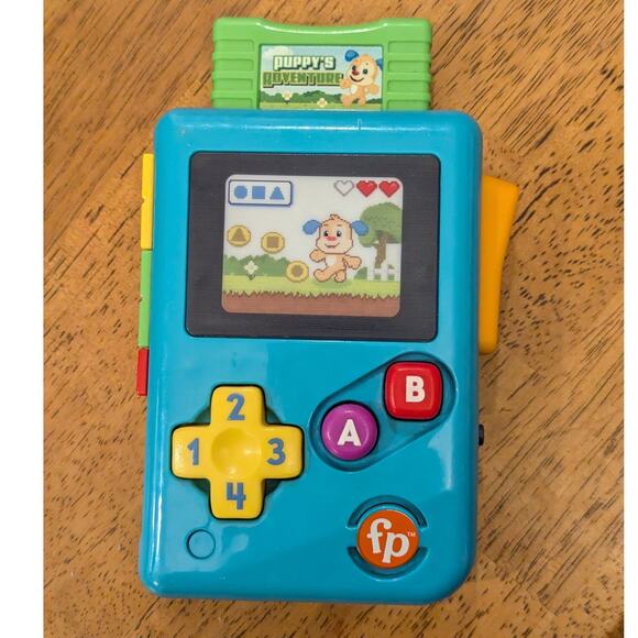 Fisher-Price | Toys | Fisher Price Puppys Adventure Handheld Gameboy Video Game Baby Console ...